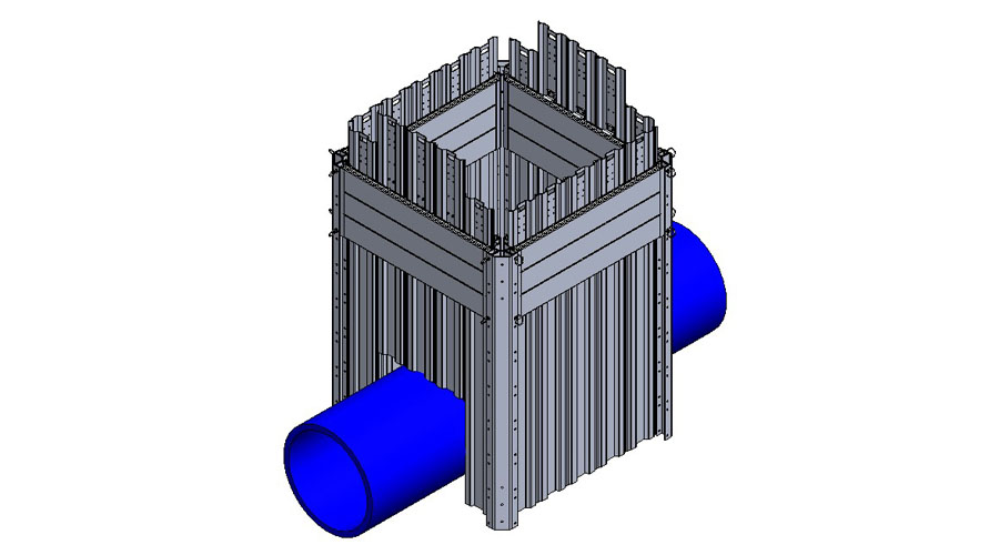 Aluminum Shields - Trench Shoring Company - Shoring, Trench Shoring ...