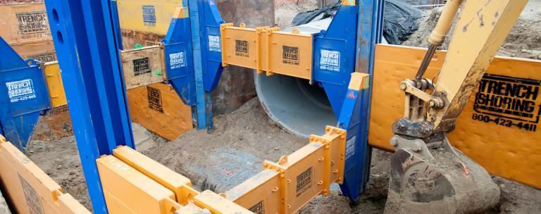 Slide Rail Systems - Trench Shoring Company - Shoring, Trench Shoring ...