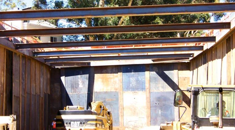 Shoring Beams & Shoring Plates - Trench Shoring Company - Shoring ...