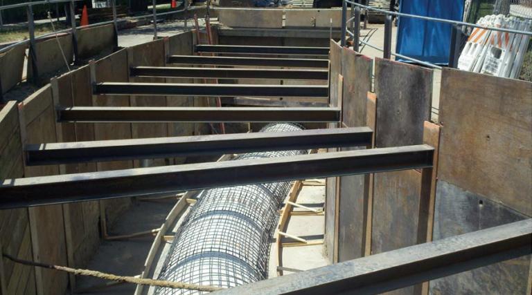 Shoring Beams & Shoring Plates - Trench Shoring Company - Shoring ...