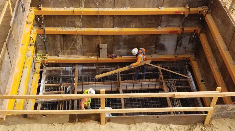 Manhole Braces - Trench Shoring Company - Shoring, Trench Shoring ...