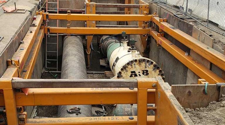 Manhole Braces - Trench Shoring Company - Shoring, Trench Shoring ...