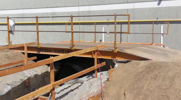 Crossing Bridges - Vehicular / Equipment - Trench Shoring Company ...