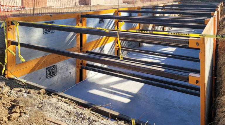Aluminum Shields - Trench Shoring Company - Shoring, Trench Shoring ...