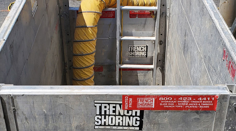 Aluminum Shields - Trench Shoring Company - Shoring, Trench Shoring ...