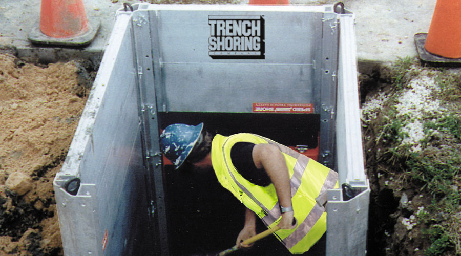 Aluminum Shields - Trench Shoring Company - Shoring, Trench Shoring ...
